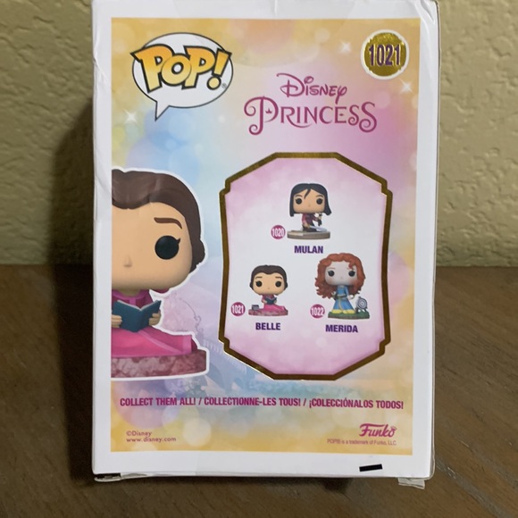 Funko | Toys | Disney Princess Belle Funko Pop | Poshmark
